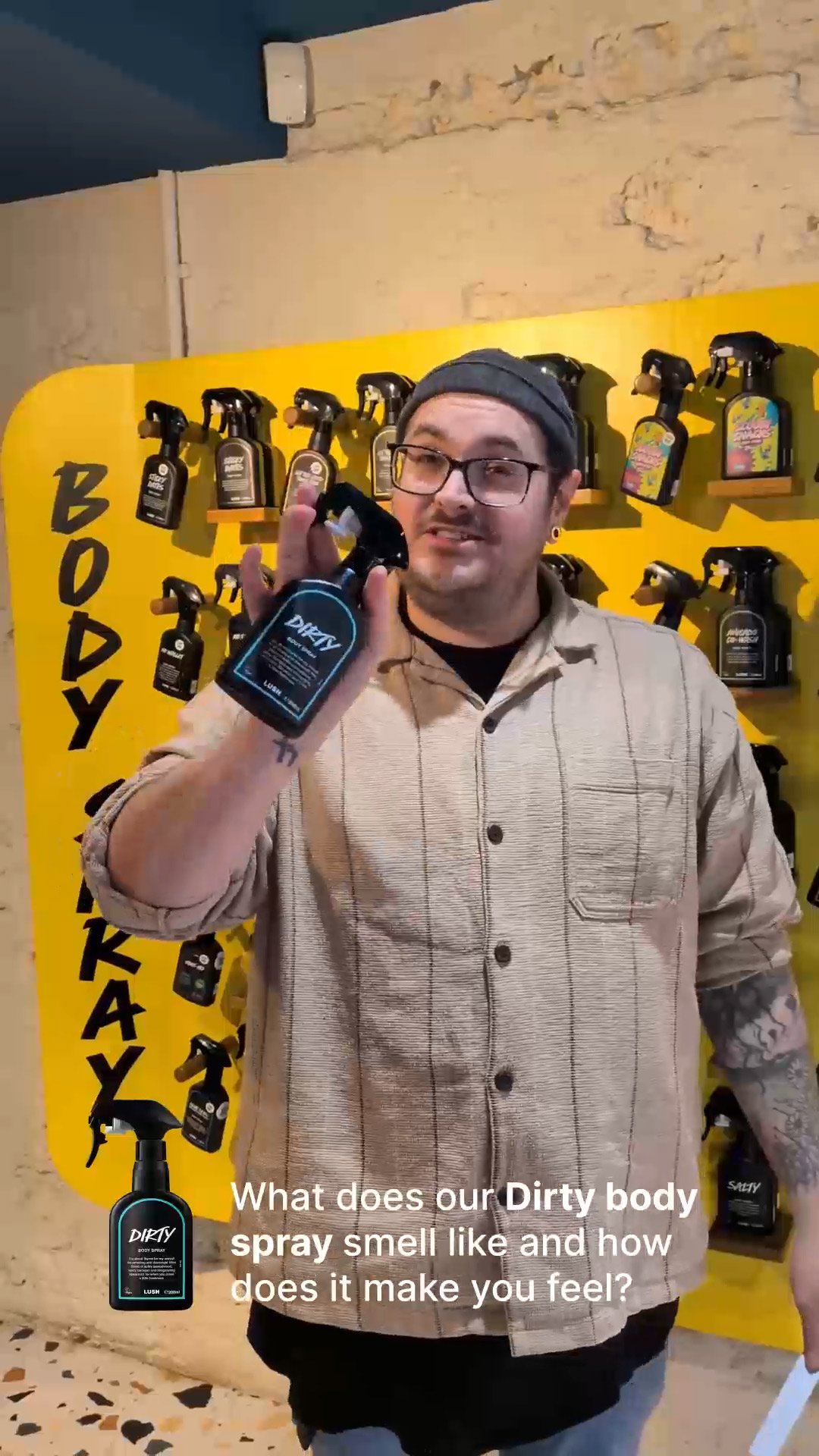 Dirty Body Spray | LUSH