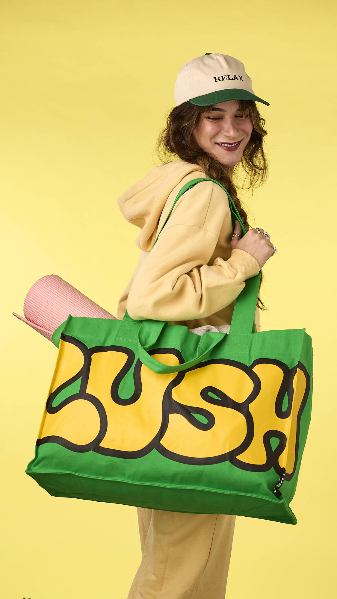 Retro Bubble Lush - Grün | Tote Bag | LUSH
