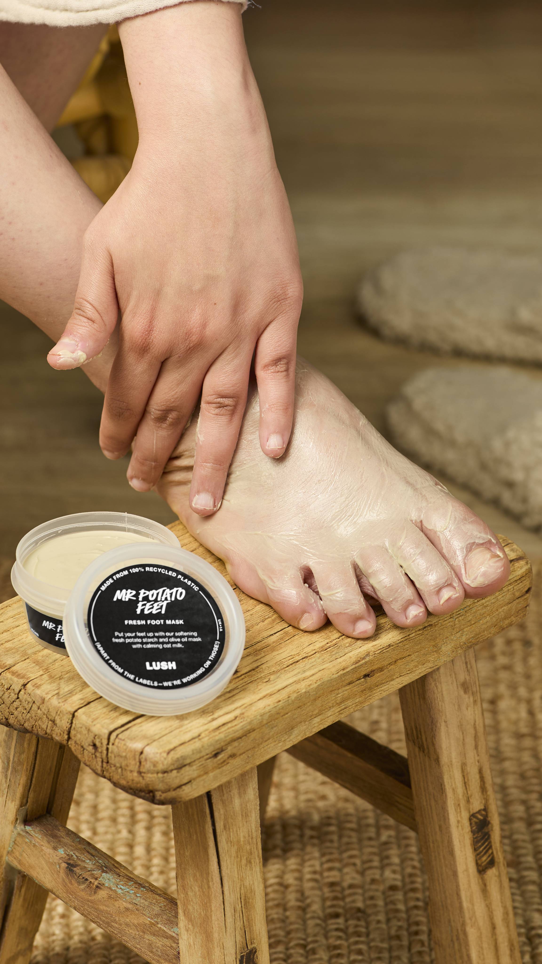 Mr Potato Feet | Foot Mask | LUSH