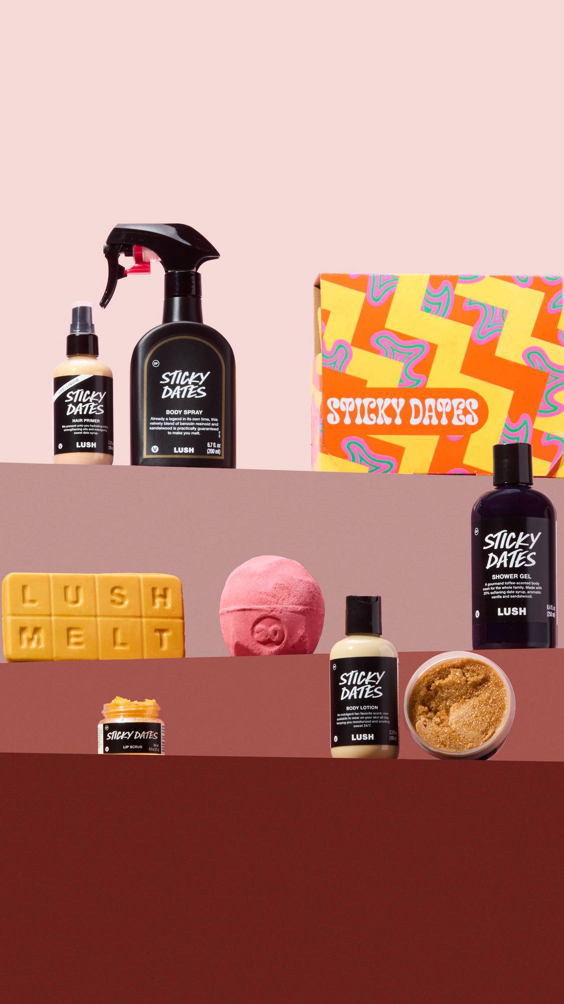 Sticky Dates Hair Primer | LUSH