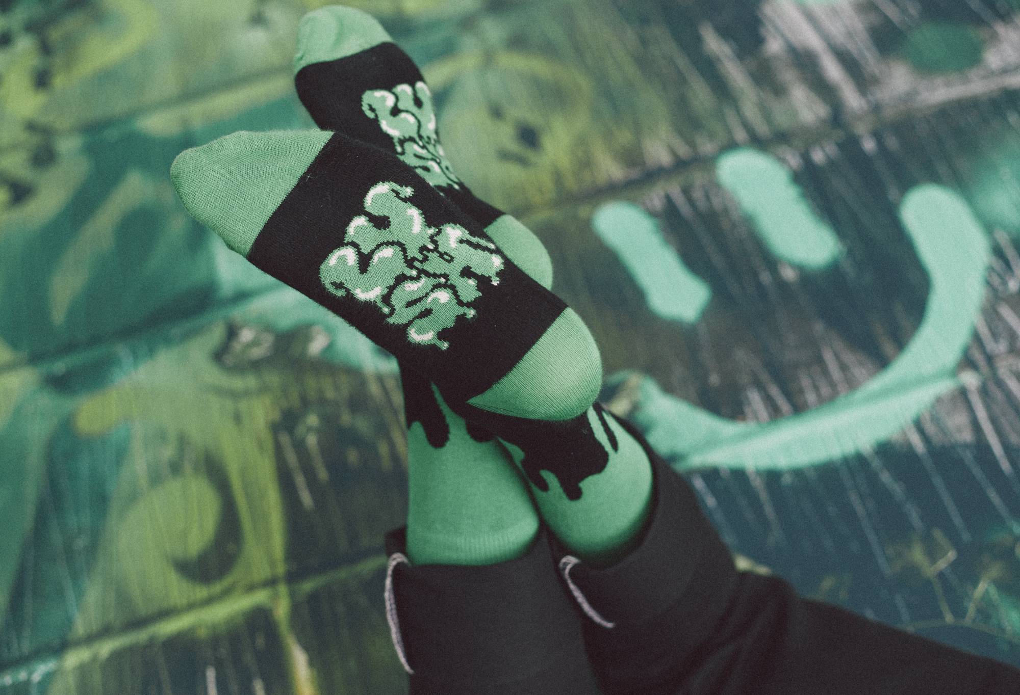Lord of Misrule Drippy | Socks | LUSH
