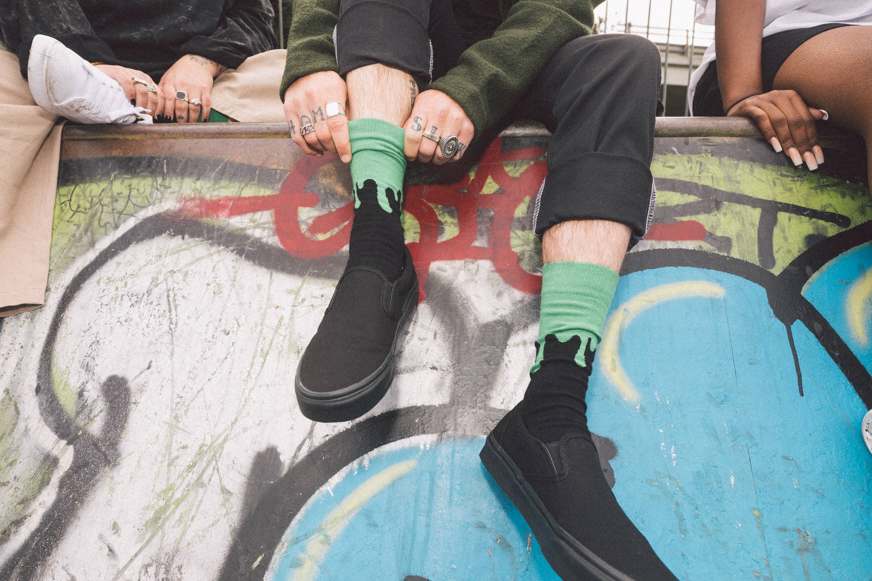 Lord of Misrule Drippy | Socks | LUSH