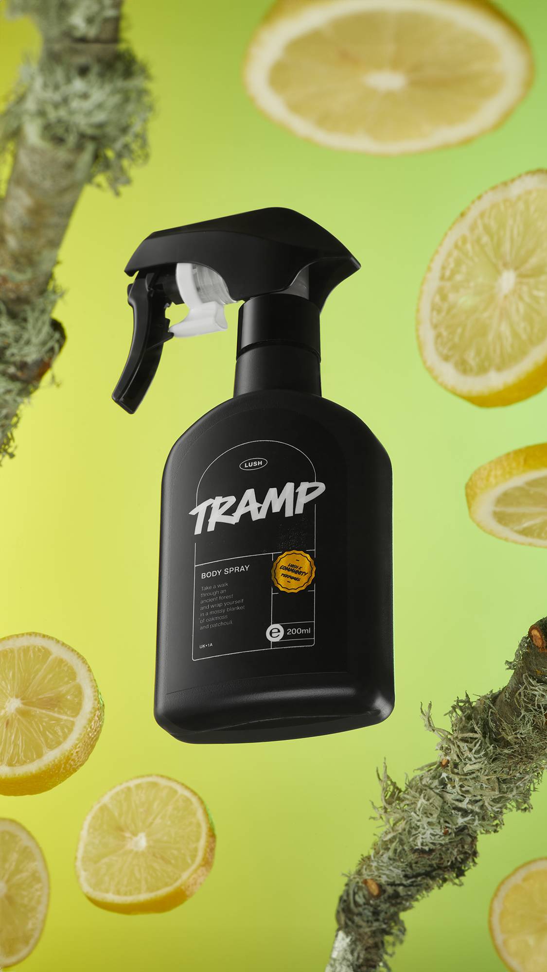 Tramp Body Spray | Musky and Sweet Oudh Perfume | LUSH
