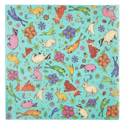 Springtime Wildlife | Lokta Wrap | LUSH
